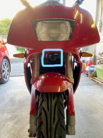 SUZUKI RG200 MITSUBA:ミツバサンコーワ バイク専用ドライブレコーダー EDR-21 α シリーズ GPS搭載モデル【ドラレコ】を使った、たねさんのバイク用品インプレッション ...