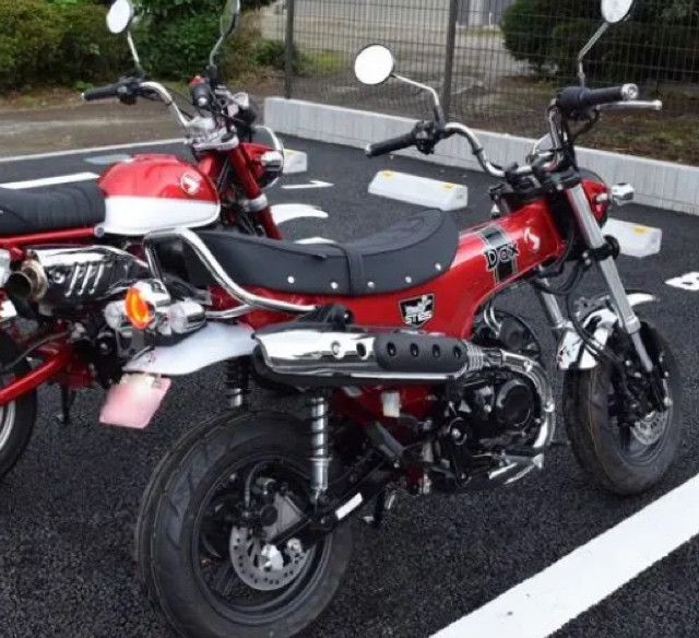 HONDA ダックス125 KITACO:キタコ カスタムシートを使った、非公開ユーザーさんのバイク用品インプレッションです。バイク用品 ...