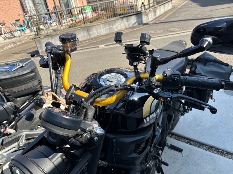 YAMAHA XSR700 EFFEX:エフェックス イージーフィットバーPlusを使った、非公開ユーザーさんのバイク用品インプレッションです。バイク用品レビュー、口コミ、適合情報、コスパや ...